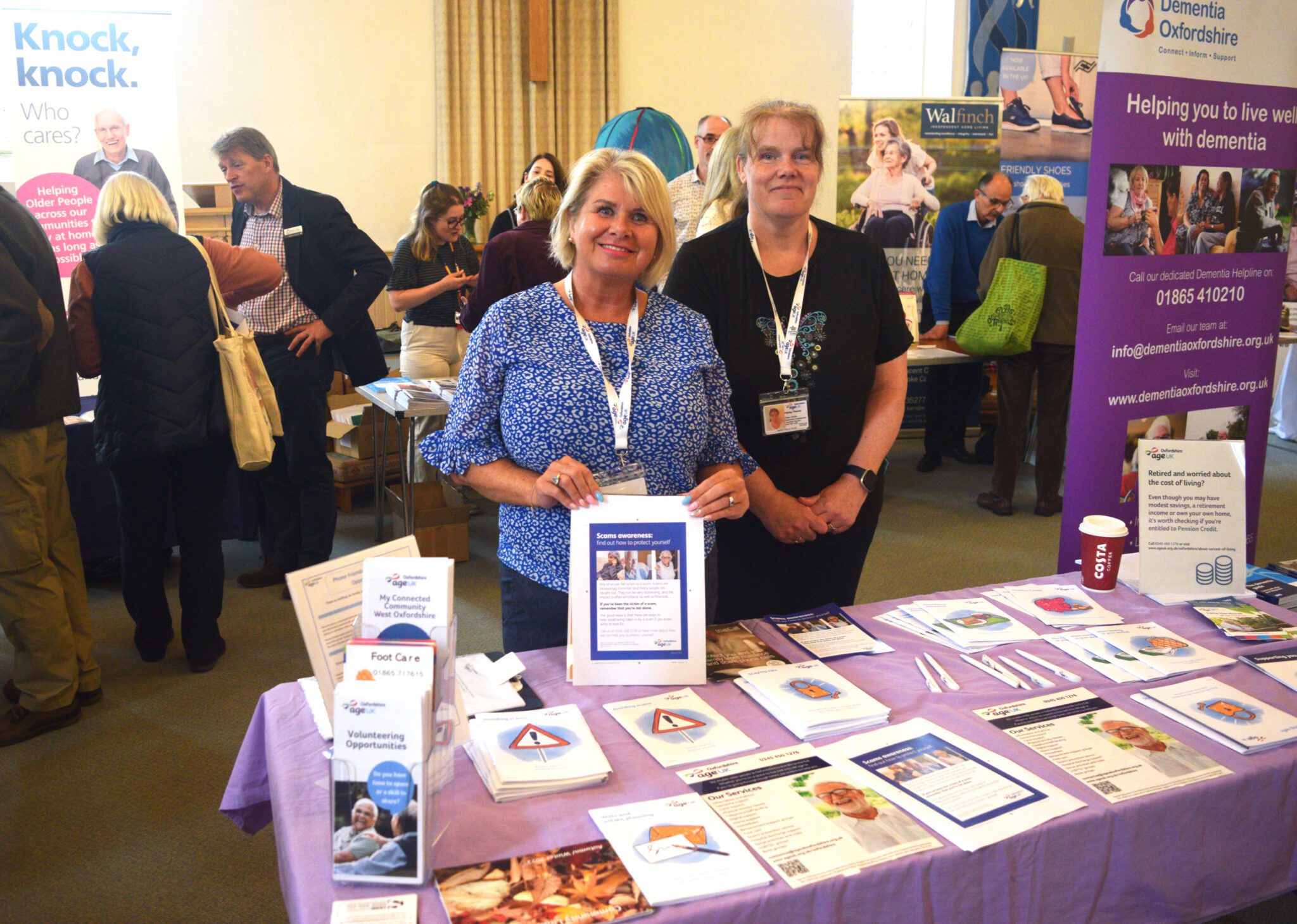 What a super snapshot! Lovely smiles all round - Dementia Oxfordshire